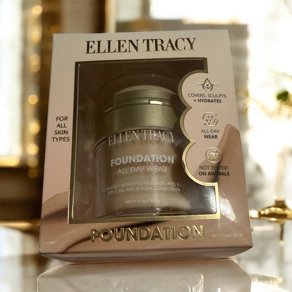 Ellen Tracy | Makeup | Ellen Tracy All Day Wear Foundation Gold Tone ...